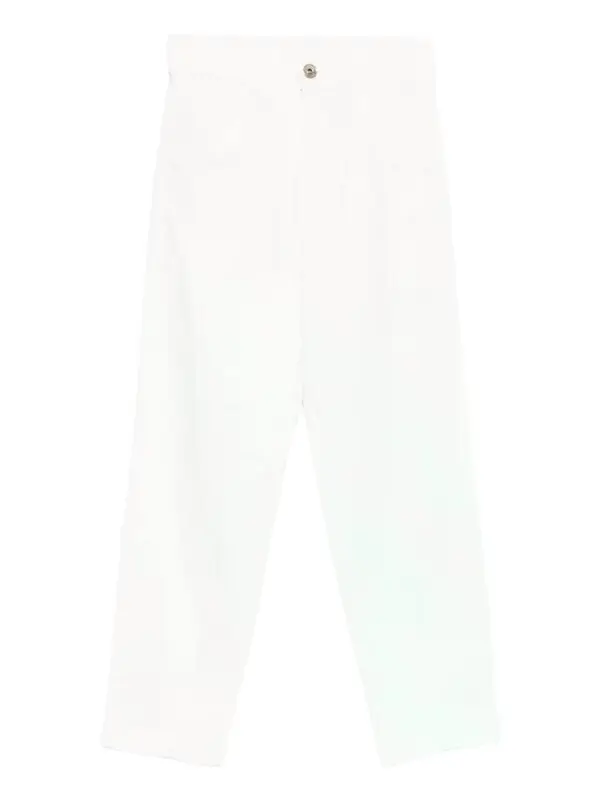 Eleventy Tetog Trousers - White
