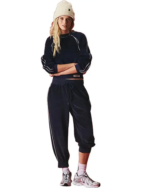 Free People Chalet Pants - Midnight Navy