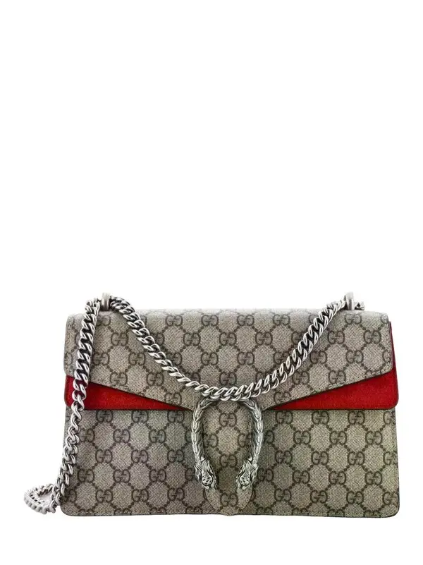 Gucci Dionysus Gg Coated Canvas Small Shoulder Bag - Brown