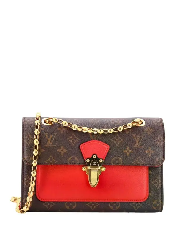 LOUIS VUITTON Victoire Handbag - Red