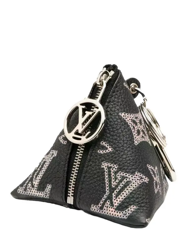 LOUIS VUITTON Monogram Mahina Berlingo Key Pouch 2022 - Black