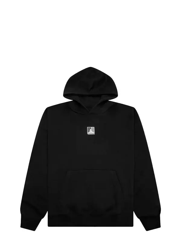 JORDAN Air Brooklyn Fleece Kangaroo Pocket Hoodie - Black