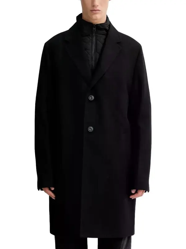 Hugo Long Sleeve Coat - Black