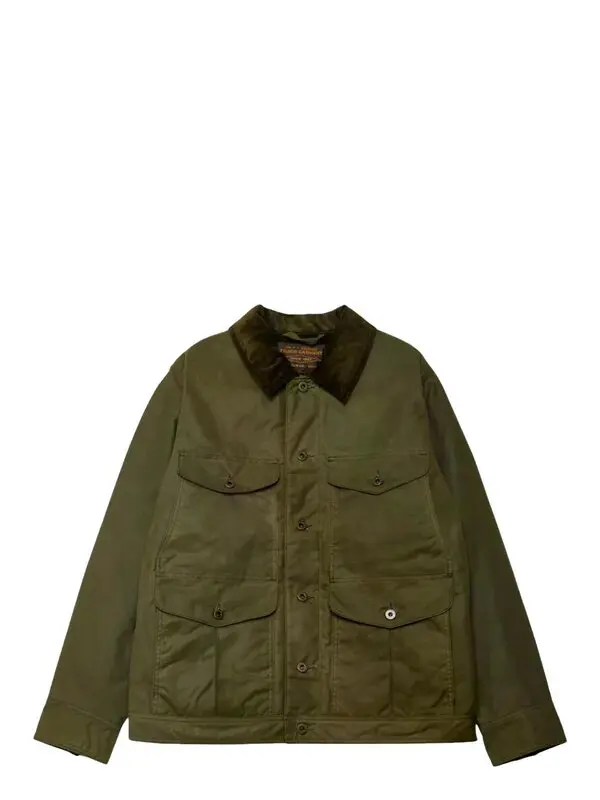 Filson Journeyman Pocketed Corduroy-collar Jacket - Green