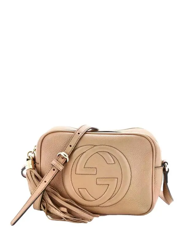 Gucci Soho Disco Leather Small Cross Body Bag - Neutrals
