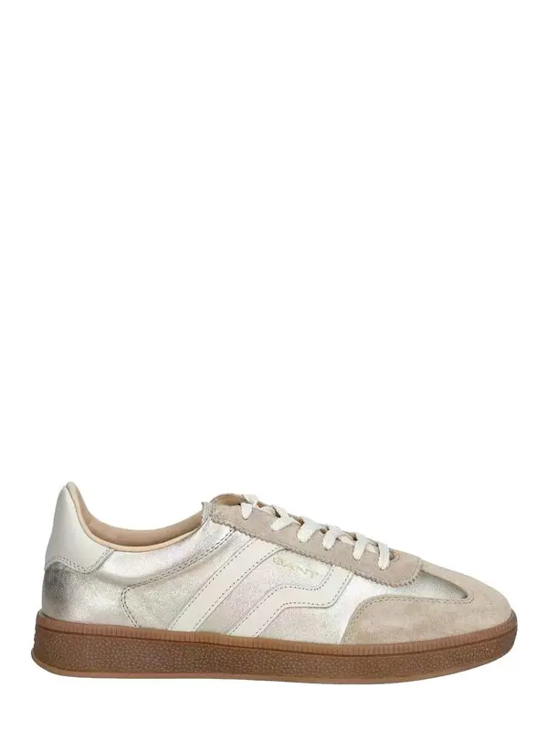 Gant Cuzima Panelled Sneakers - Gold