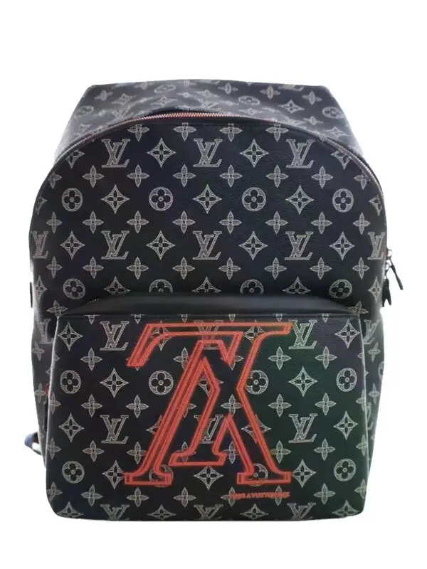 LOUIS VUITTON 2018 Limited Edition Monogram Ink Apollo Backpack - Blue