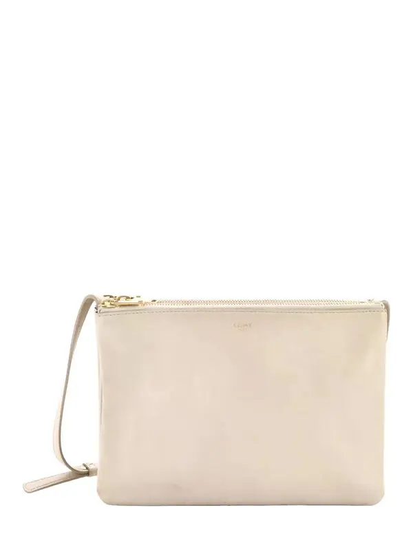 Celine Trio Leather Large Crossbody Bag - Neutrals