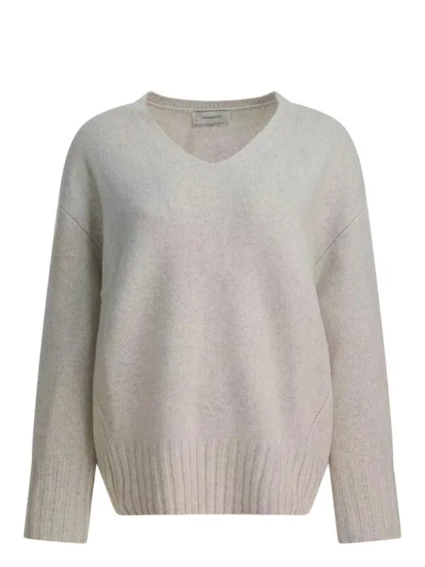 UMARMUNG V-neck Jumper - Neutrals
