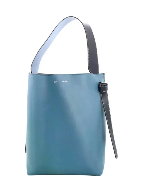Celine Twisted Cabas Small Hobo Bag - Blue