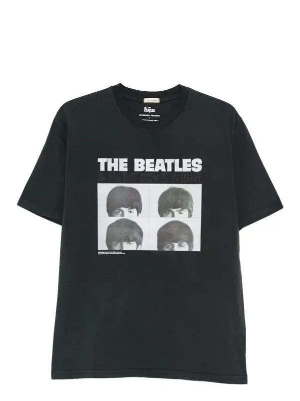 IN THE BOX Beatles A Hard Day's Night T-shirt - Black