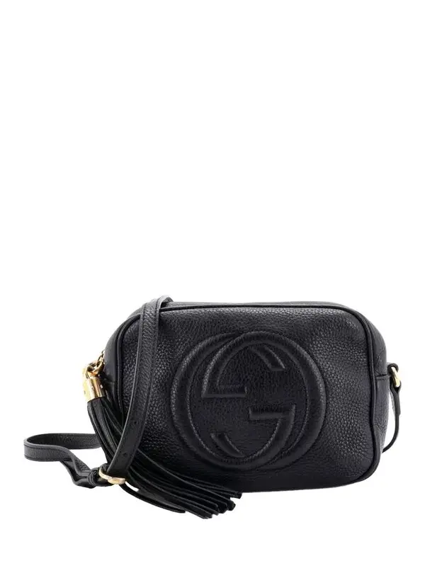 Gucci Soho Disco Leather Crossbody Bag - Black