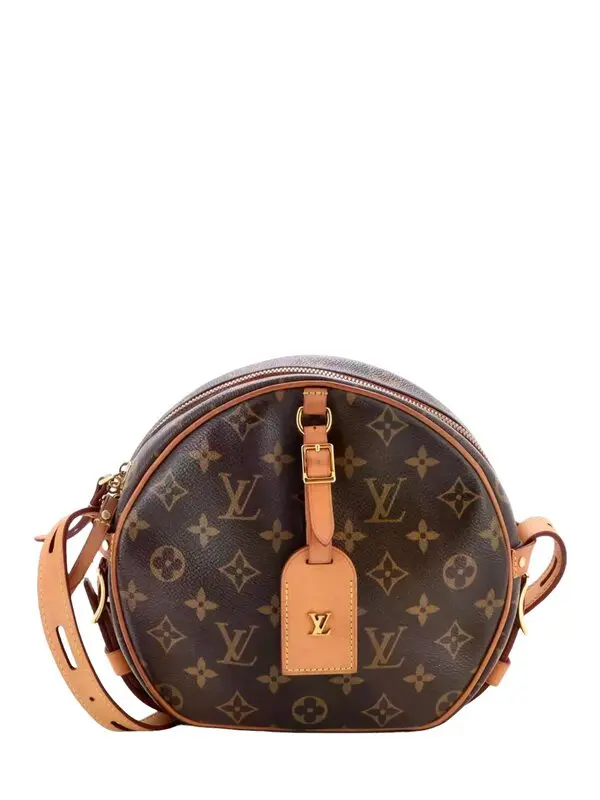 LOUIS VUITTON Boite Chapeau Souple Bag Monogram Canvas Mm - Brown