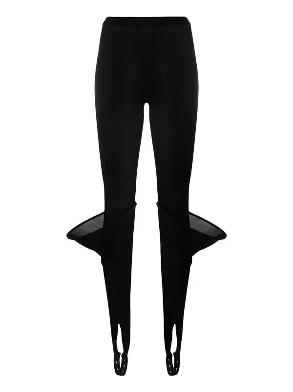Loewe 3d-detail Stirrup Leggings - Black