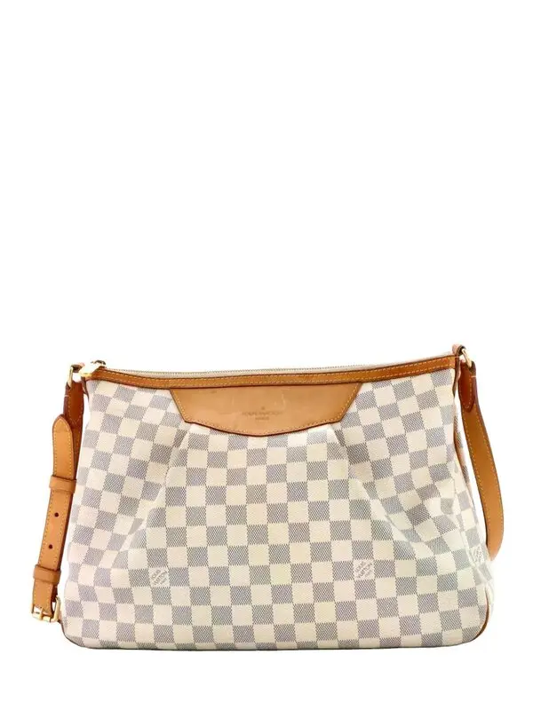 LOUIS VUITTON Siracusa Mm Shoulder Bag - White