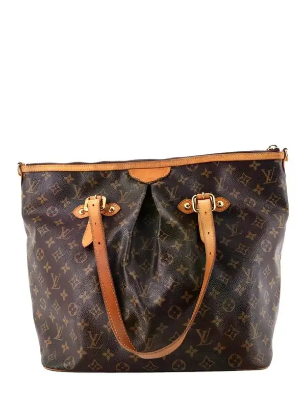 LOUIS VUITTON Palermo Gm Monogram Canvas Tote Bag - Brown
