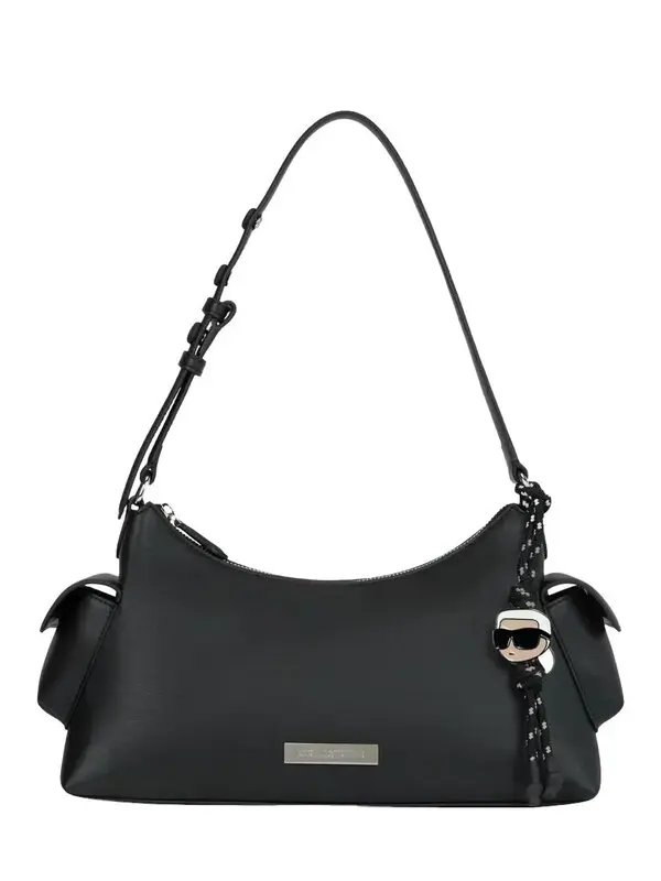 Karl Lagerfeld Ikon Shoulder Bag - Black