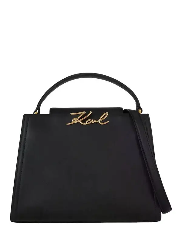 Karl Lagerfeld K/signature Medium Tote Bag - Black