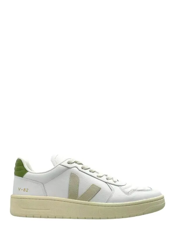 VEJA V-82 Ii Logo-detailed Sneakers - White