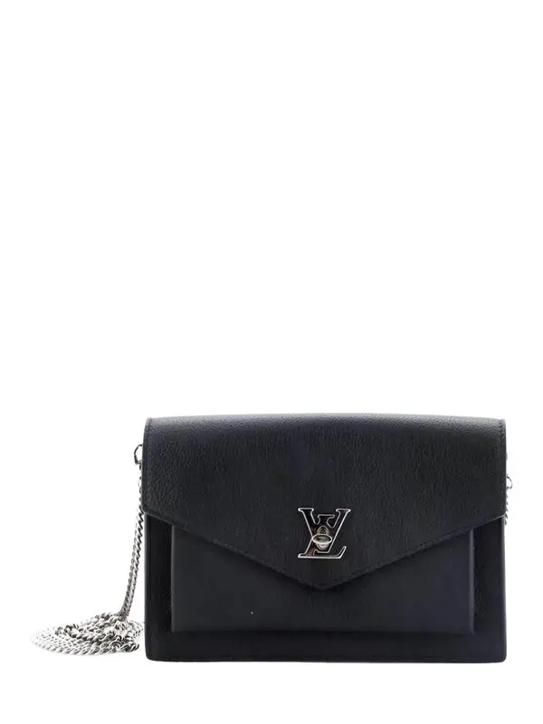 LOUIS VUITTON Mylockme Chain Pochette - Black