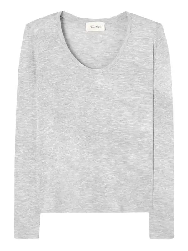 American Vintage Jacksonville Long-sleeve Top - Grey