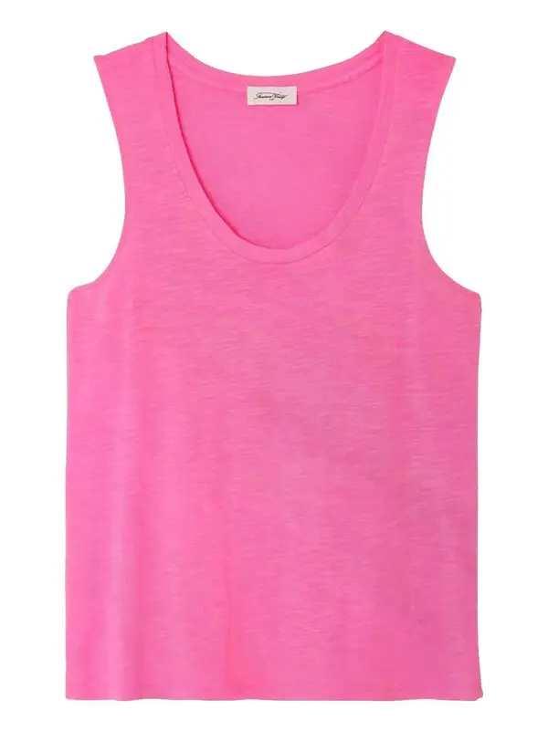 American Vintage Scoop-neck Tank Top - Pink