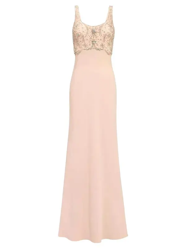 Jenny Packham Reverie Maxi Dress - Neutrals