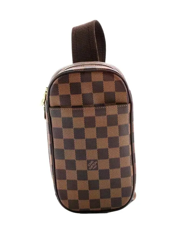 LOUIS VUITTON Pochette Gange Damier Crossbody Bag - Brown