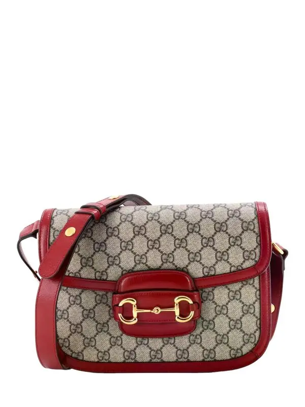 Gucci Horsebit 1955 Small Shoulder Bag - Brown
