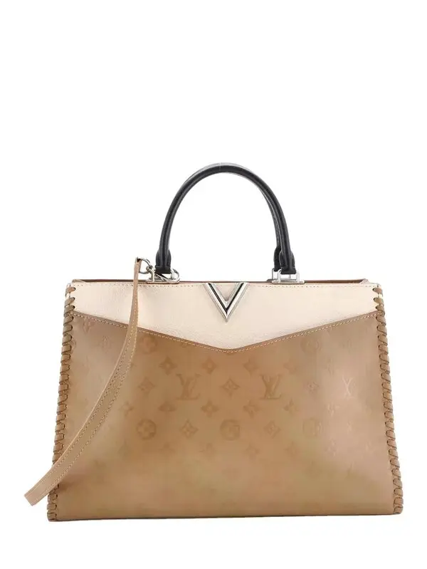 LOUIS VUITTON Very Zipped Monogram Tote - Brown