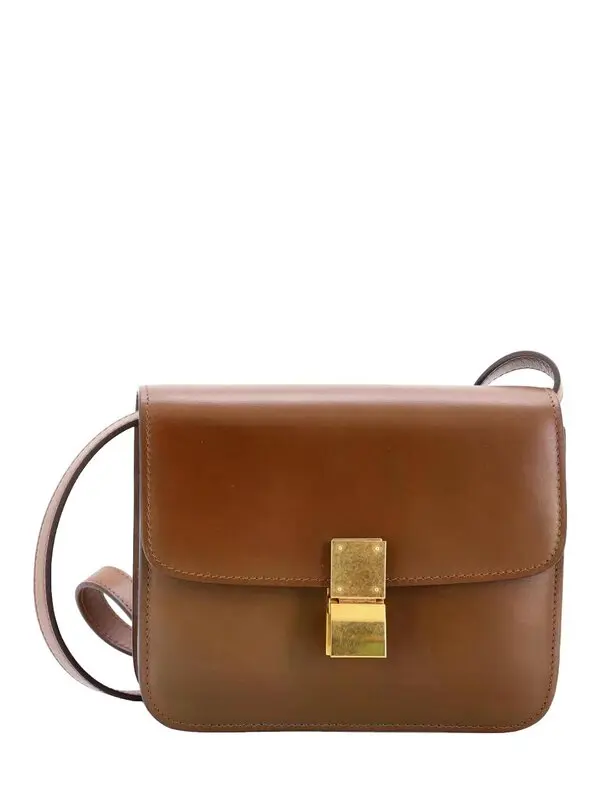 Celine Classic Box Teen Shoulder Bag Smooth Leather - Brown