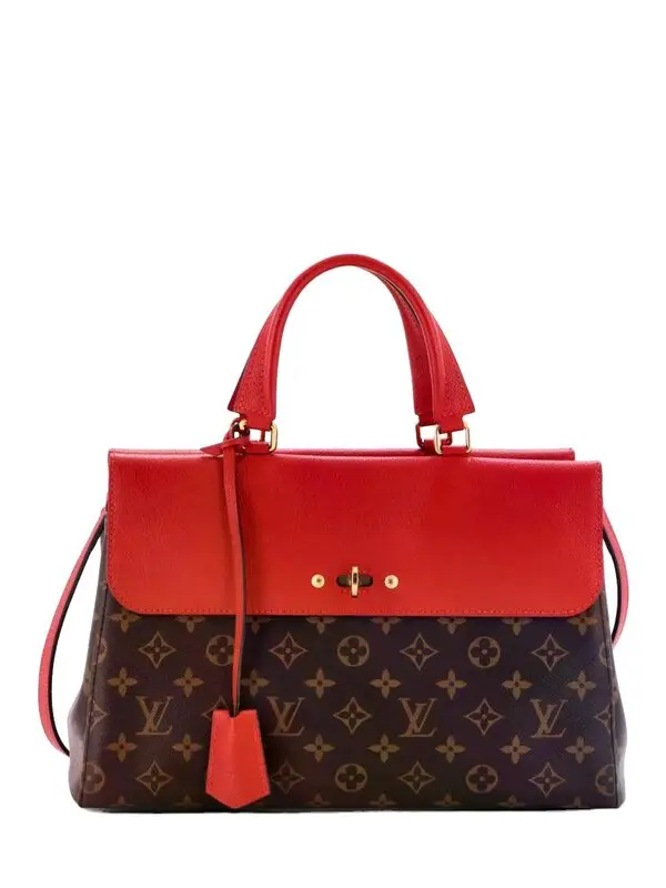 LOUIS VUITTON Venus Handbag Monogram Canvas And Leather Satchel - Brown