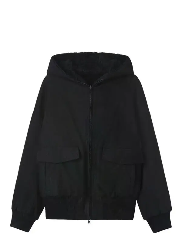 Y’s Hooded Zip Jacket - Black