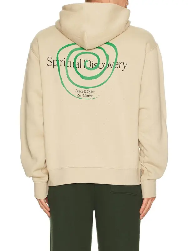 MUSEUM OF PEACE & QUIET Spiritual Discovery Hoodie - Taupe
