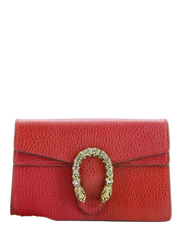 Gucci Dionysus Super Mini Clutch Bag - Red