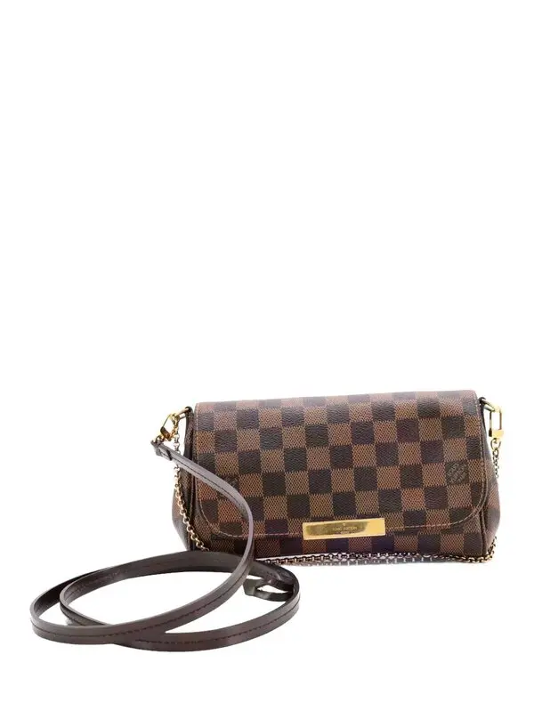 LOUIS VUITTON Favorite Handbag Damier Pm Crossbody Bag - Brown