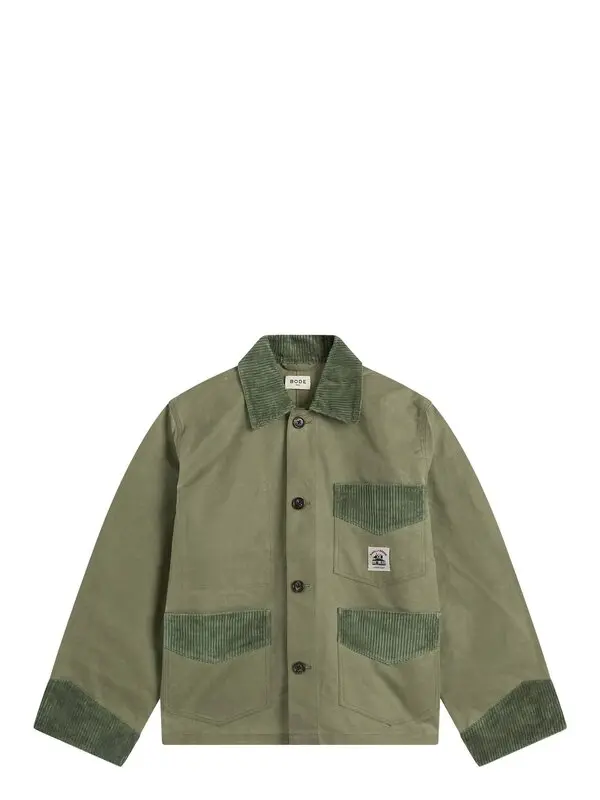 BODE Waxed Craft Jacket - Light Green