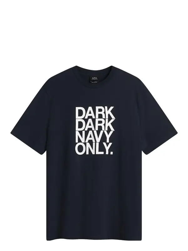 A.p.c. Only T-shirt - Dark Navy