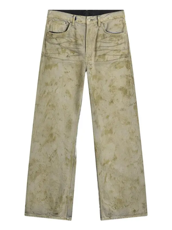 Acne Studios 202m Klondike Wash Denim Jeans - Sand Beige