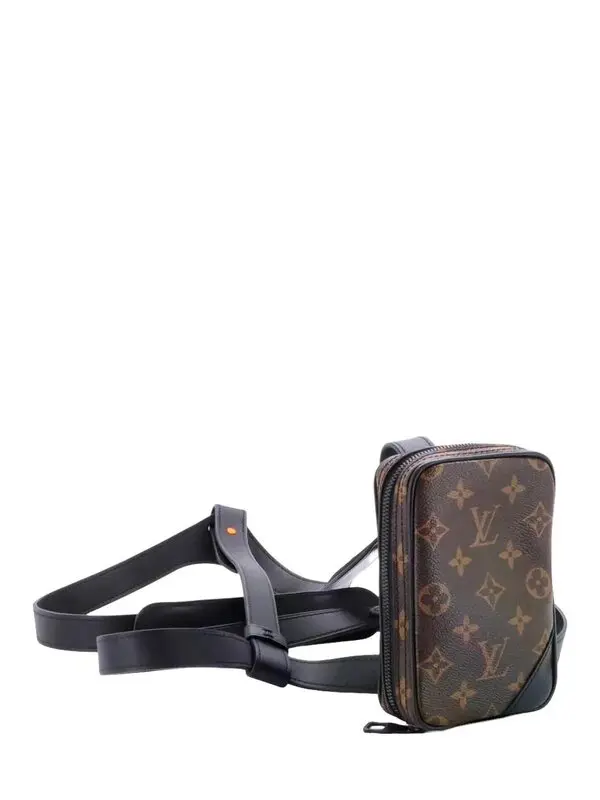 LOUIS VUITTON Solar Ray Utility Harness Bag Monogram Canvas Crossbody - Black
