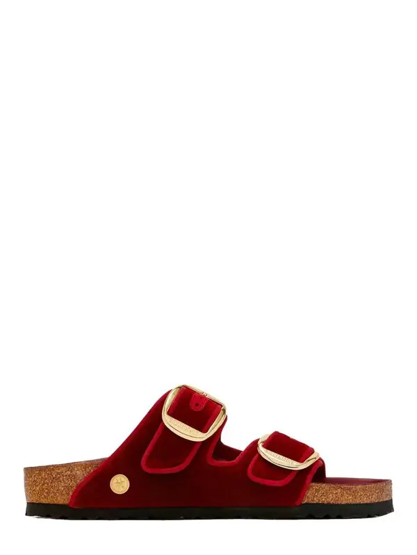 BIRKENSTOCK Arizona Big Buckle Strap Sandals - Red