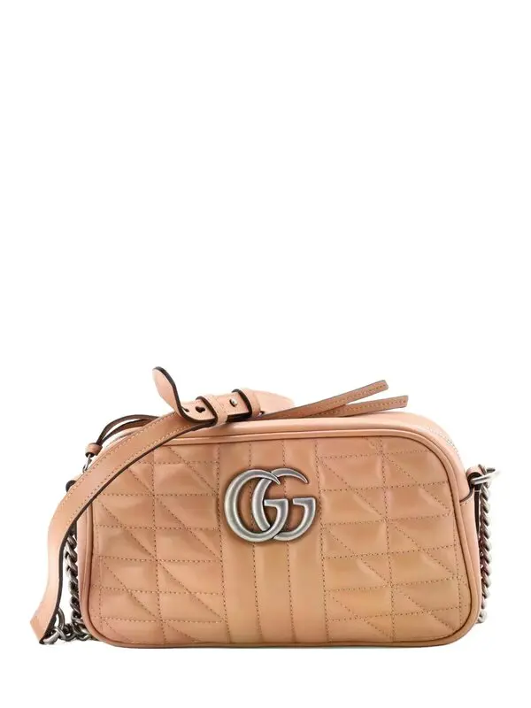 Gucci Gg Marmont Small Crossbody Bag - Neutrals