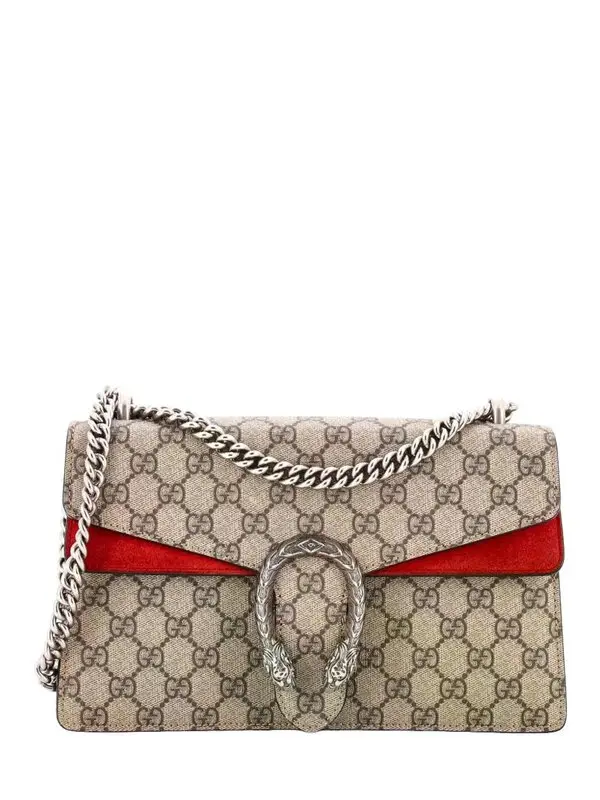Gucci Dionysus Gg Coated Canvas Small Shoulder Bag - Brown