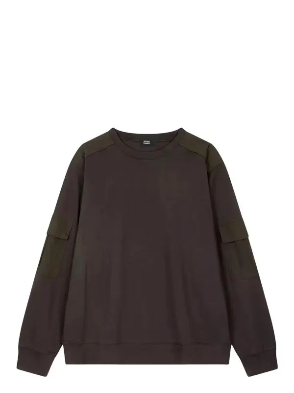 STUDIO TOMBOY Arm-pocket Long-sleeves T-shirt - Brown