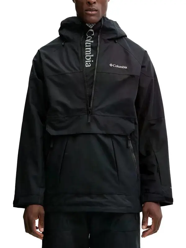 Columbia Hooded Zip-fastening Ski Jacket - Black