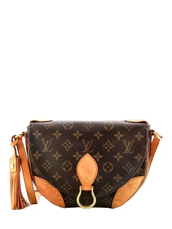 LOUIS VUITTON Saint Cloud Nm Monogram Canvas Crossbody Bag - Brown