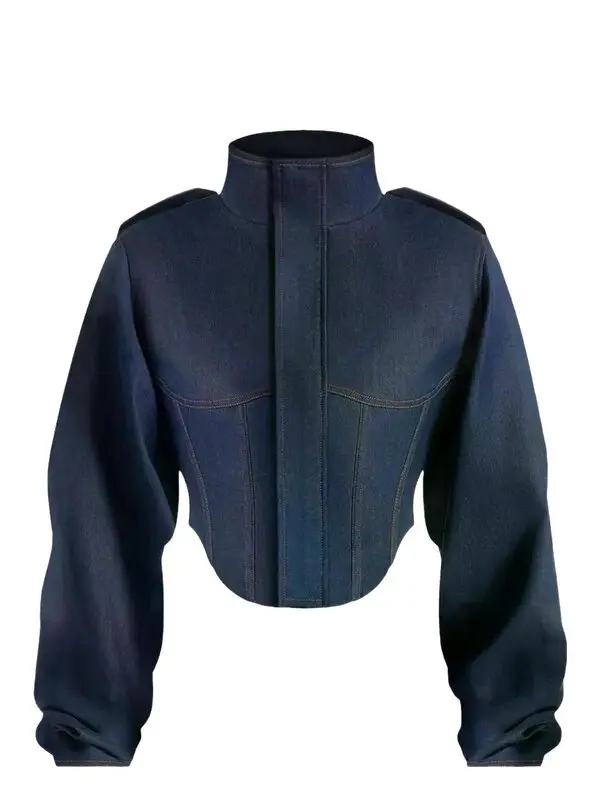 Manière De Voir Denim Jacket - Blue