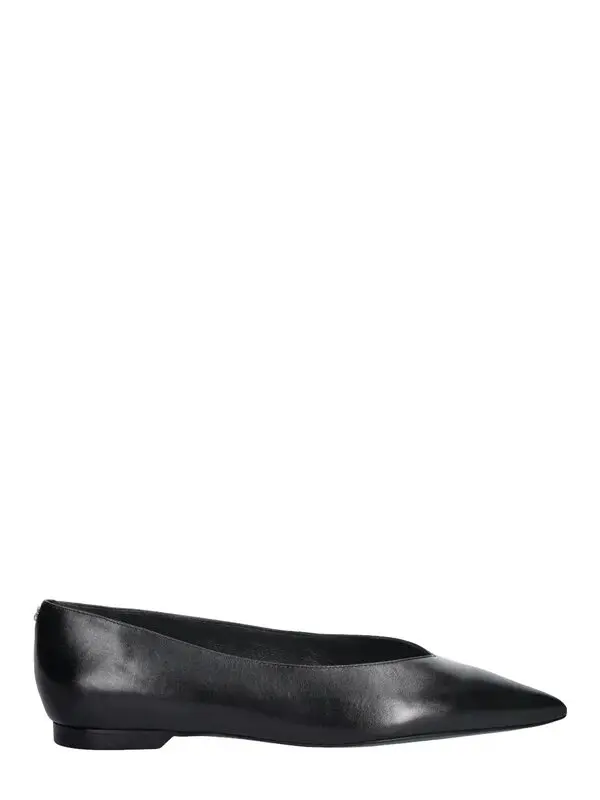 Patrizia Pepe Pointed-toe Ballet Flats - Black