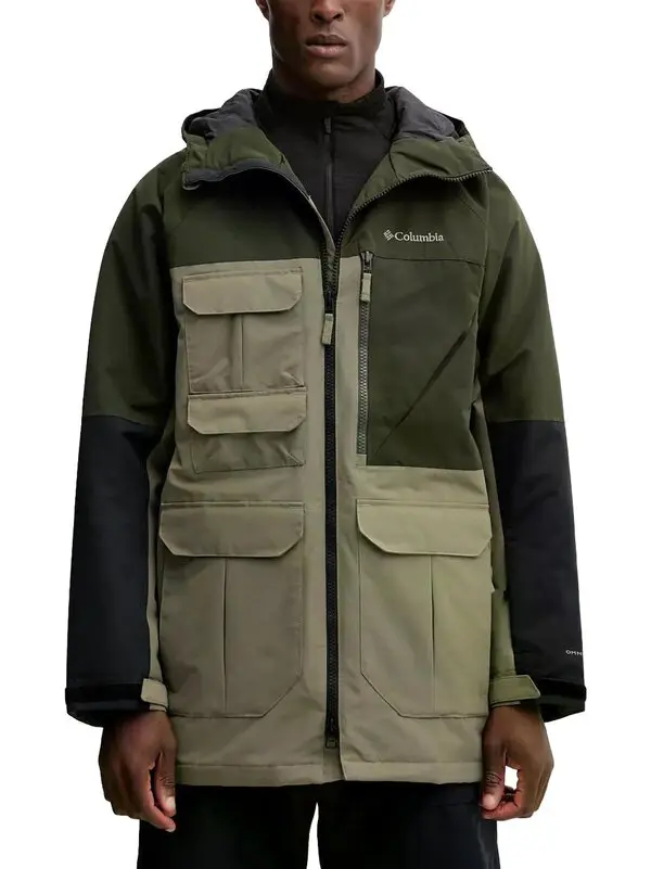 Columbia Hooded Ski Jacket - Green