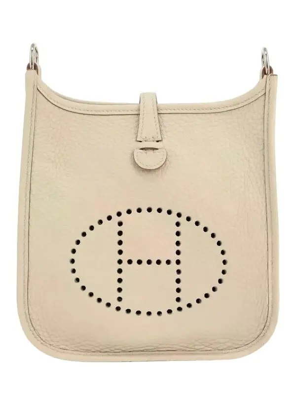 Hermès Pre-owned 2022 Mini Evelyne Shoulder Bag - Neutrals